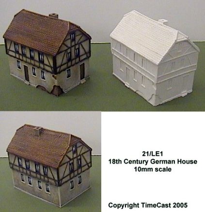 Large Half-timbered German House