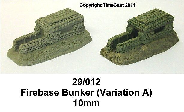 Firebase Bunker - side entrance (10mm)