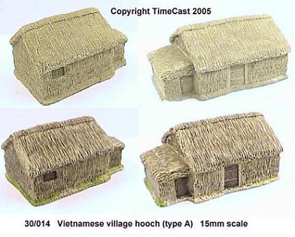 Vietnamese Village Hooch, Rendered with Lean-to (15mm)