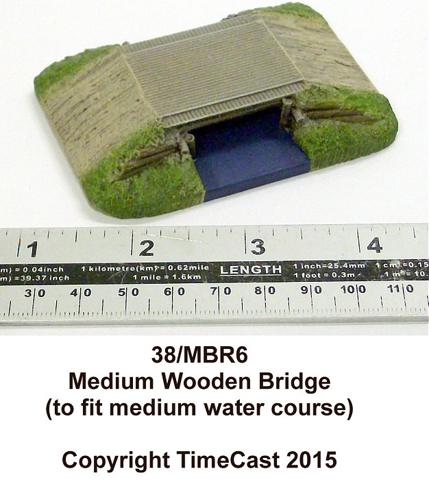 Wooden Bridge - Medium Road/Narrow Watercourse
