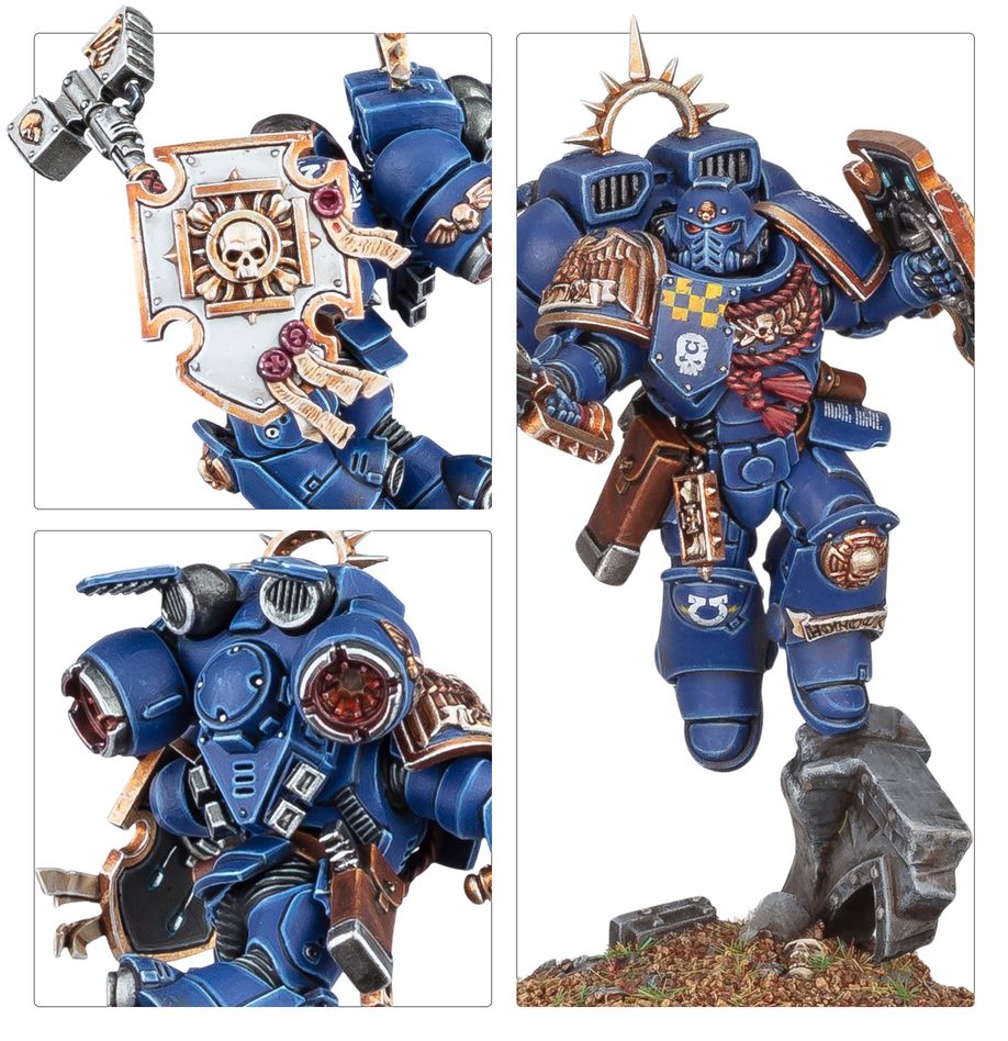 SPACE MARINES: Captain with Jump Pack