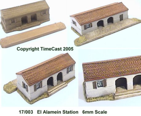 North African Railway Station