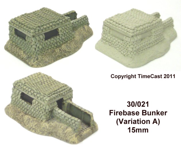 Firebase Bunker - back entrance (15mm)