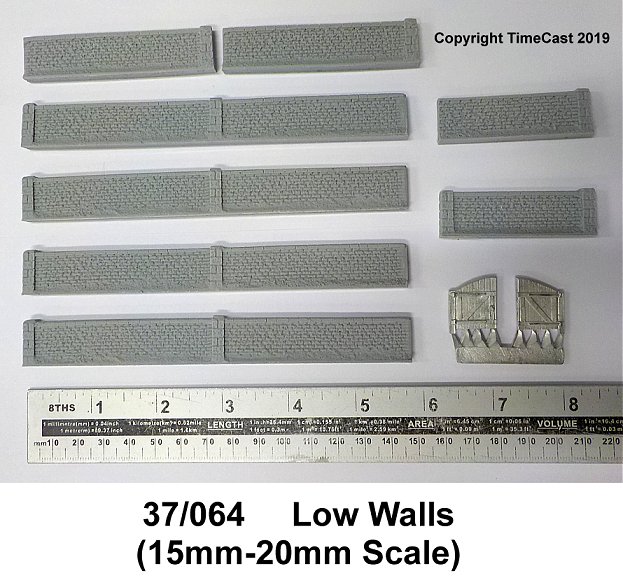Low Stone Walls with Gate (15 to 20mm)
