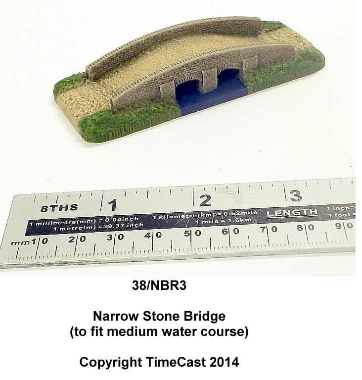 Double arched stone bridge - Narrow Road/Medium Watercourse