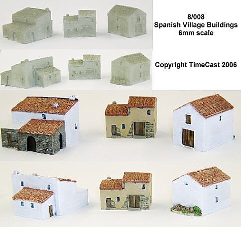 Spanish Village Buildings