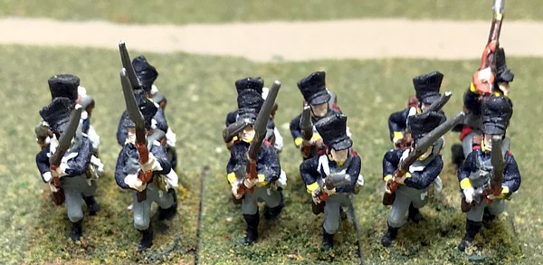 Napoleonic Prussian - Line Infantry, Advancing