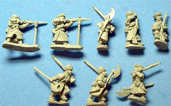 Renaissance Polish - Later Musketeers with Berdache Axe