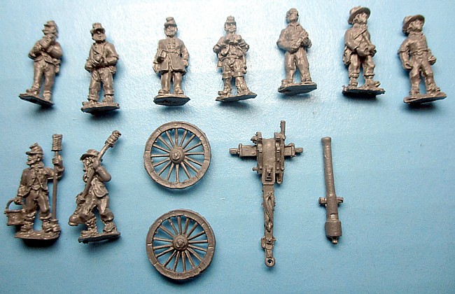 ACW Union - 10pdr Tredegar Rifled Guns & Crew
