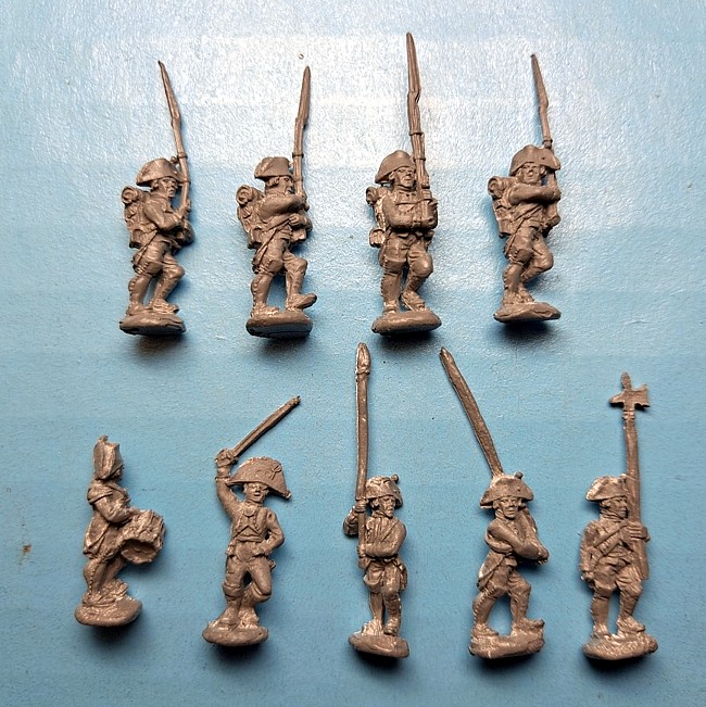 Napoleonic Bavarian - 1809 Line Infantry Marching